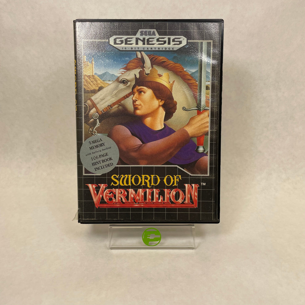 Sword of Vermillion (Sega Genesis, 1989) – PayMore Lincoln